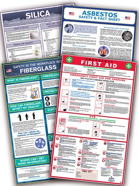 California Contractor's Safety Package | CAL-OSHA Safety Poster for ...
