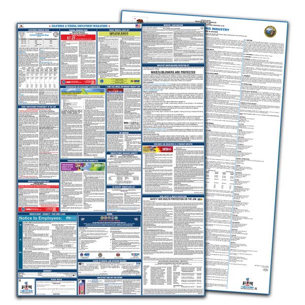 2026 California Package | California & Federal Poster and IWC Wage ...