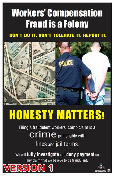 Fraud Prevention Posters | All In One Poster Company