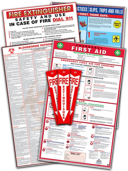 Hotel Safety Package | OSHA Safety Poster for Workplace