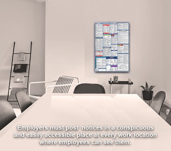 Oregon & Federal Labor Law Poster | All In One Poster Company
